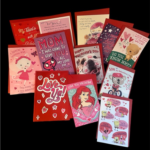 Hallmark | Other | Valentines Hallmarks 2 Card Variety Pack | Poshmark